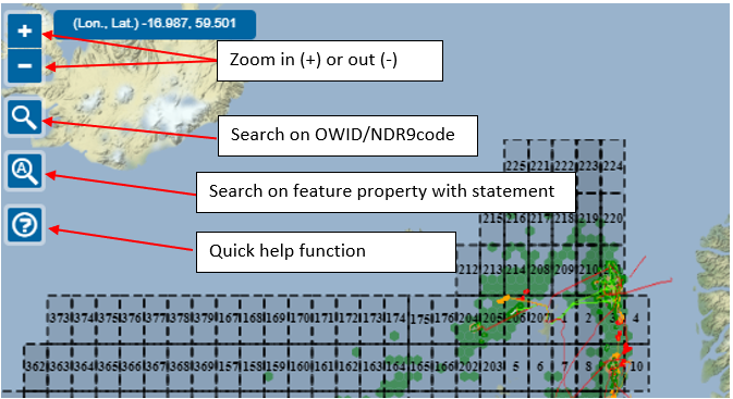 Map Functionality – NDR Support Documentation and Help