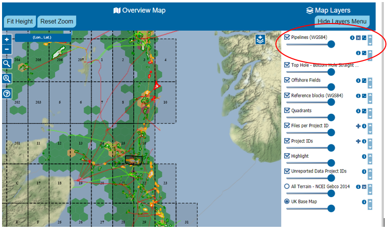 Map Functionality – NDR Support Documentation and Help