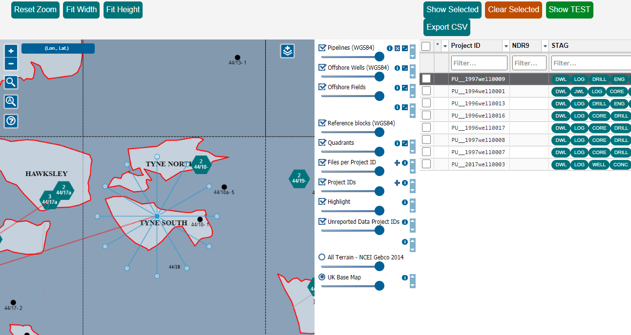 Map Functionality – NDR Support Documentation and Help