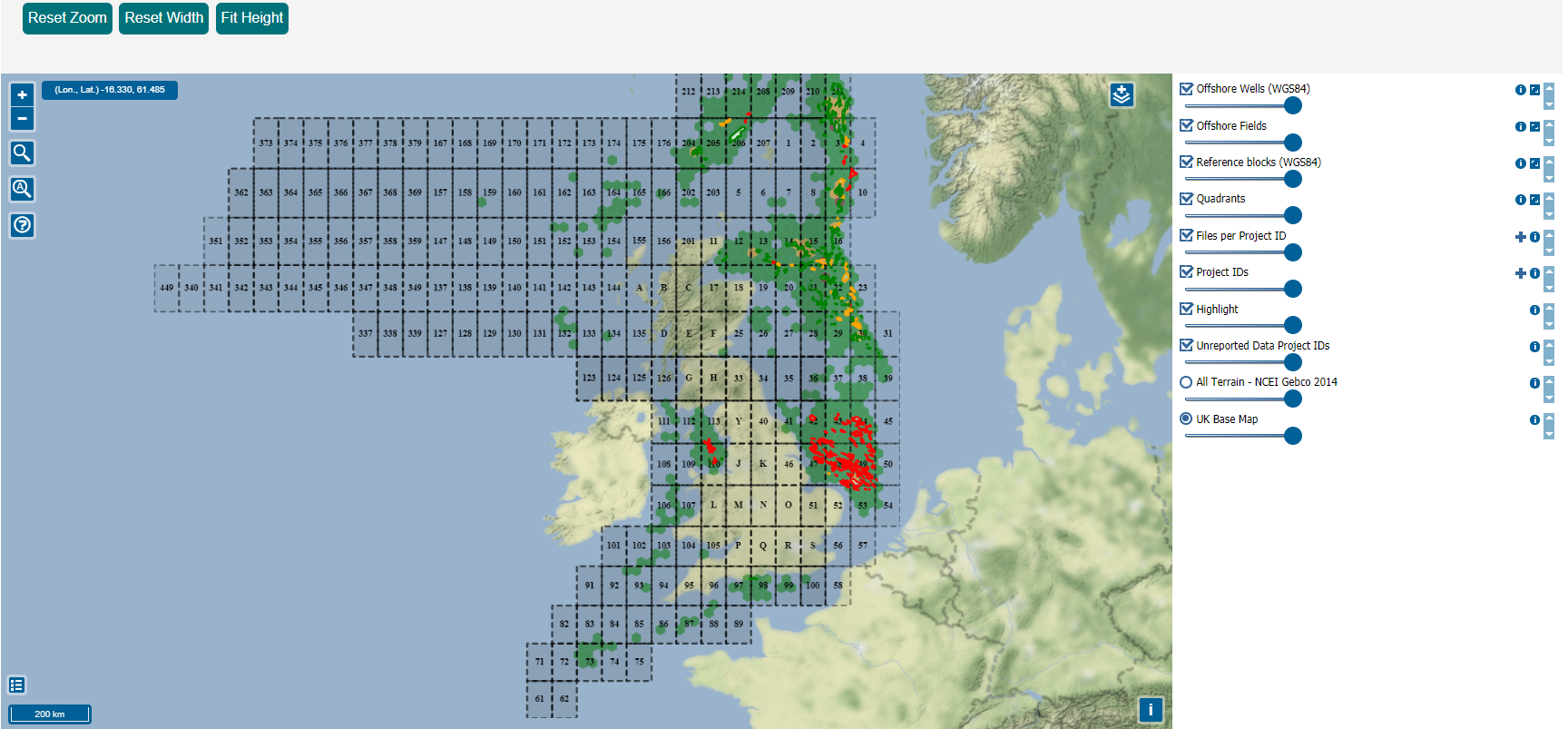Map Functionality – NDR Support Documentation and Help