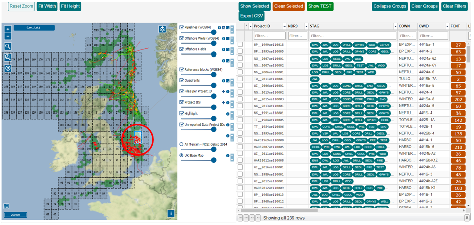 Map Functionality – NDR Support Documentation and Help
