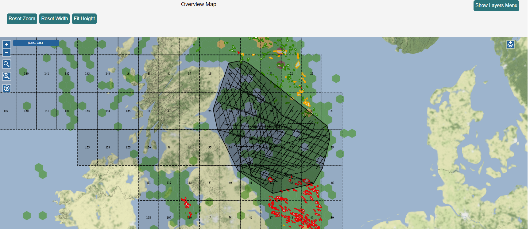 Map Functionality – NDR Support Documentation and Help
